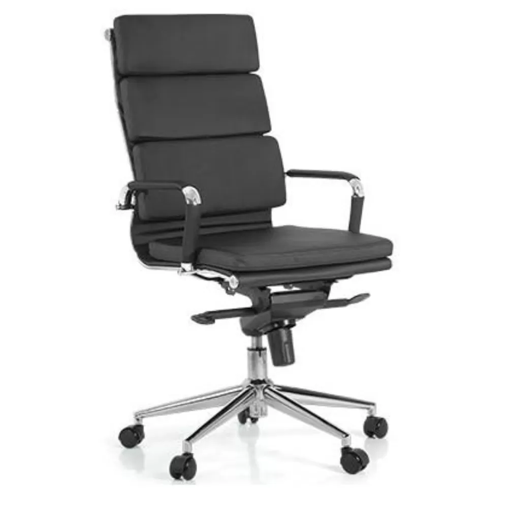 Cadeira Sky Presidente - Estrutura Cromada Giratória Cadeira Sky Presidente - Estrutura Cromada Giratória